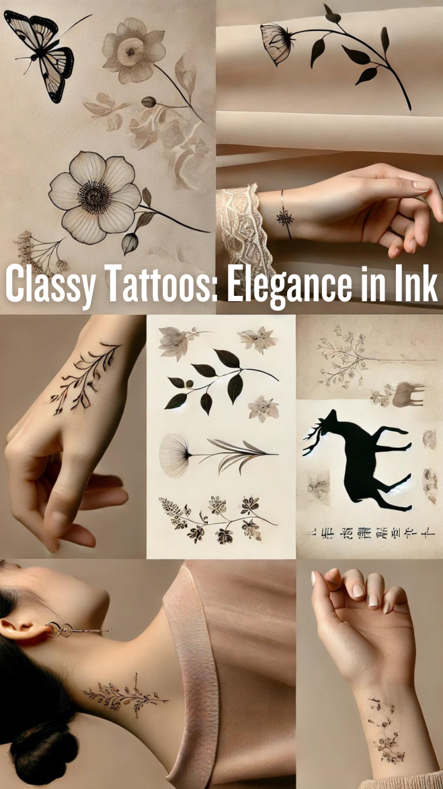 Classy Tattoos Elegance in Ink | Ikan Koi